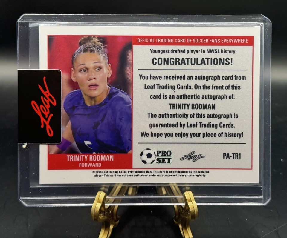 2023 Leaf Pro Set Trinity Rodman Auto SP 67/126 | eBay