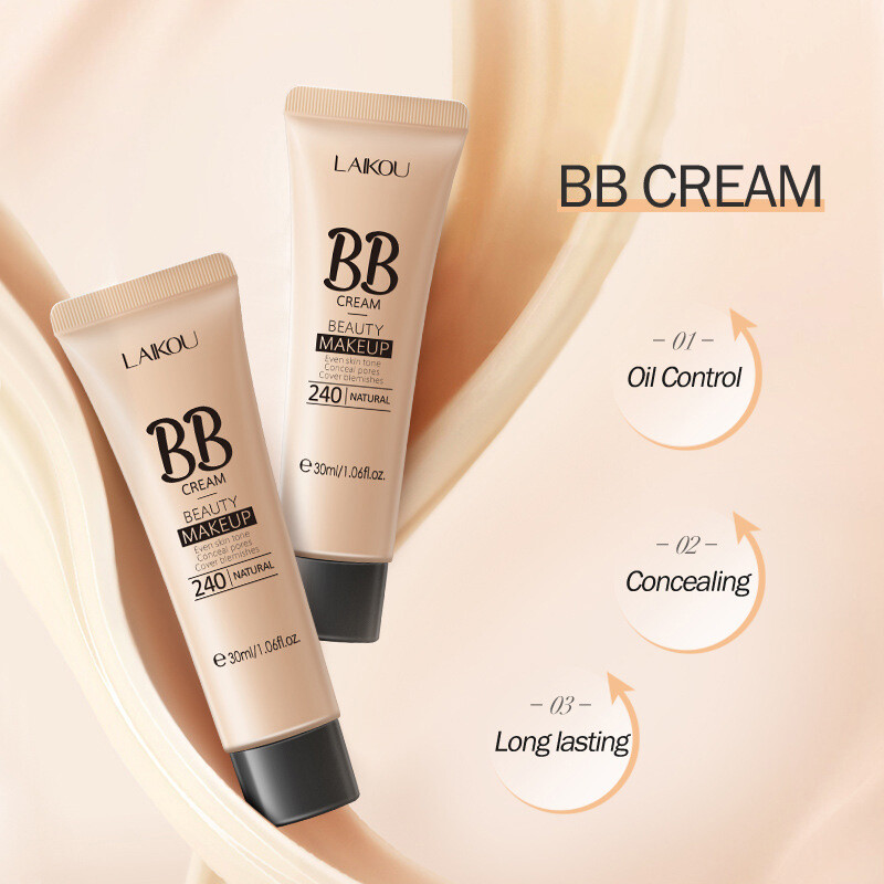 3 Colors Waterproof Matte Concealer BB Cream Lasting Liquid Foundation ...