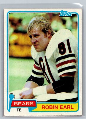 1981 Topps #501 Robin Earl BEARS | eBay