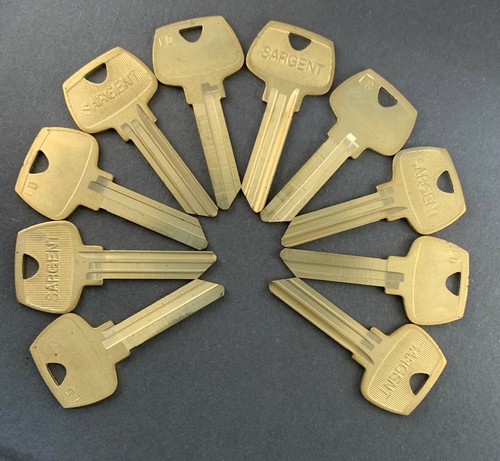 Lots of 6270LD O1007LD Type 6 Pin Key Blank for Sargent LA LB LC LD ...