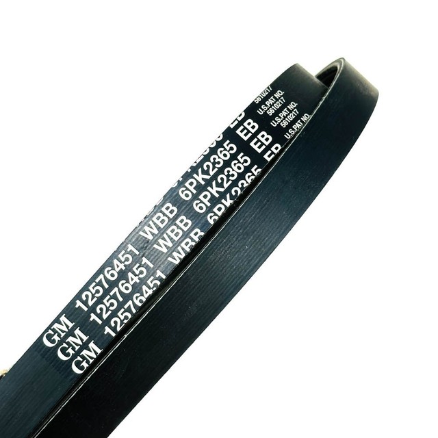 GM 12576451 WBB 6pk2365 EB Serpentine Belt for sale online | eBay