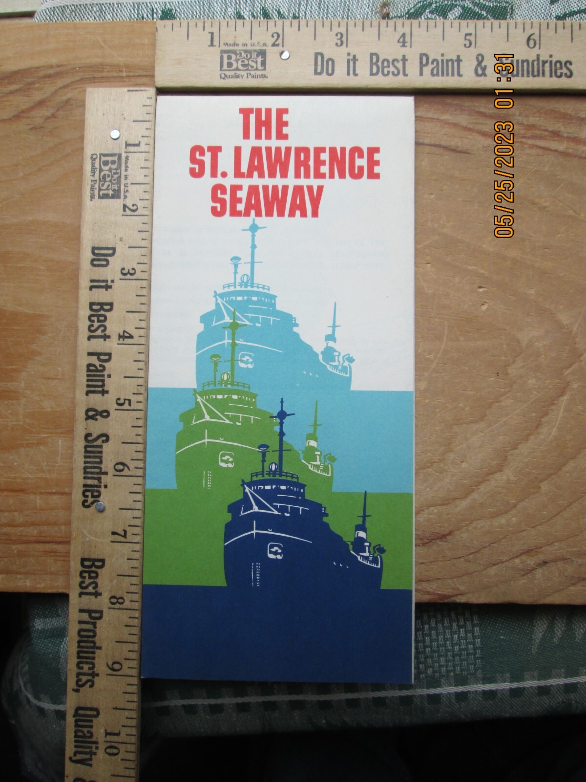 The Saint Lawrence Seaway map brochure | eBay