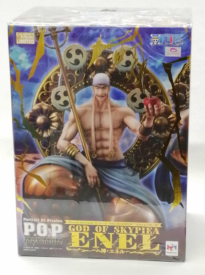 Megahouse P.O.P Skypea One God God. Enel Figure Iab53 | eBay