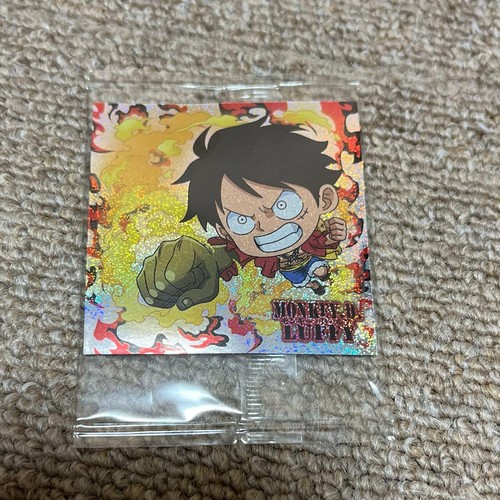One Piece Monkey D Luffy GR Wafer Seal Sticker Character Goods Anime ...