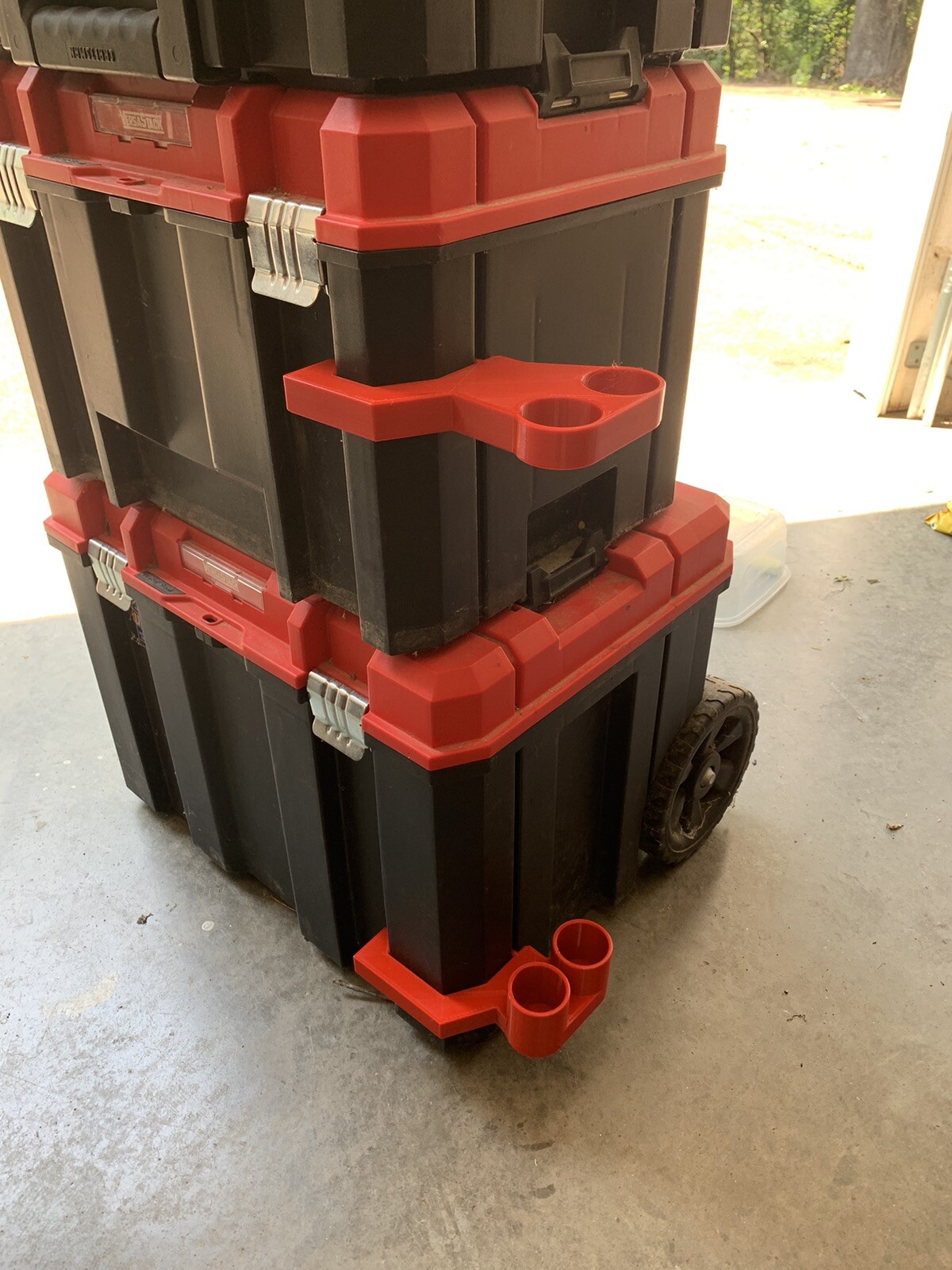 Craftsman Versastack Pole Holder Broom Holder Right Side Red | eBay