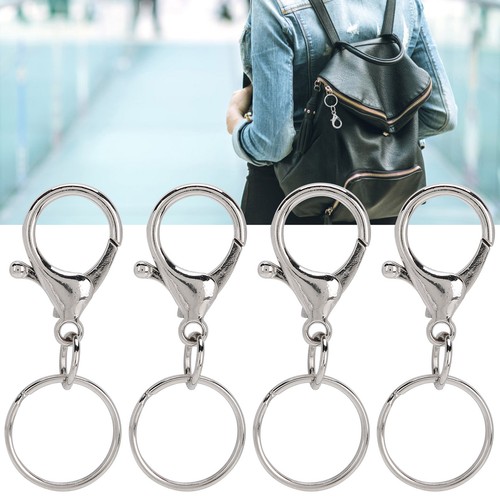 20Pcs Key Chain Clip Hook Swivel Lanyard Snap Keychain Key Ring DIY ...