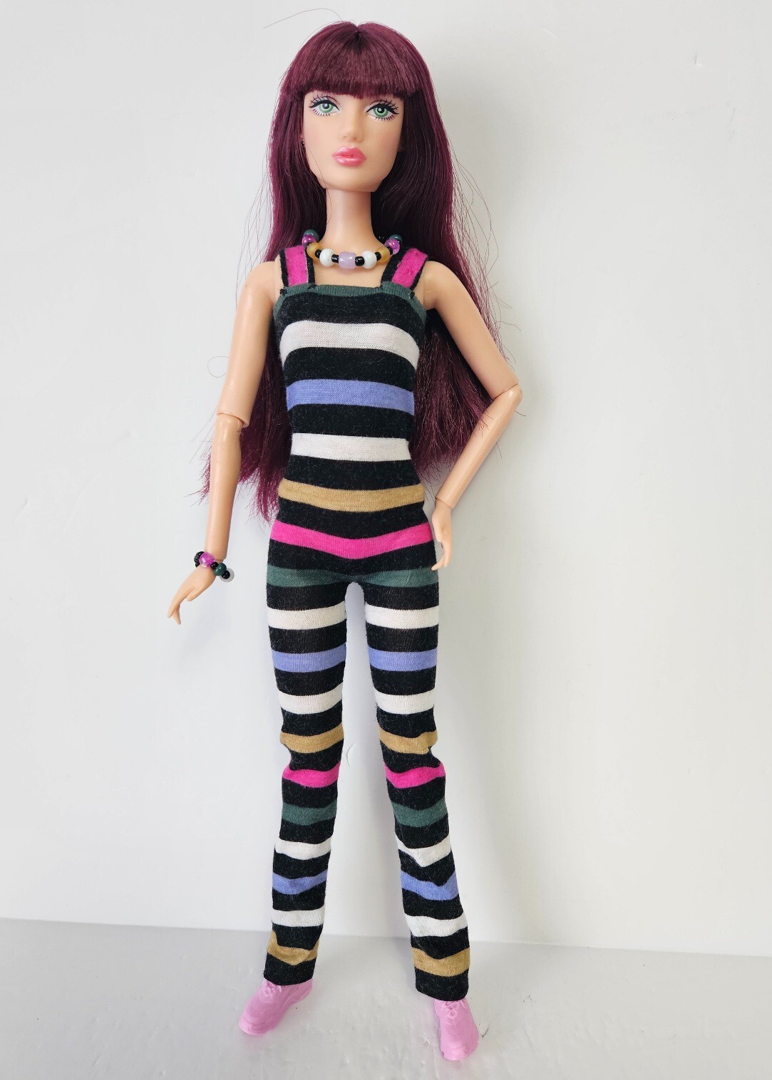 DEFA LUCY DOLL CLOTHES Handmade JUMPSUIT & JEWELRY Fashion NO DOLL ...