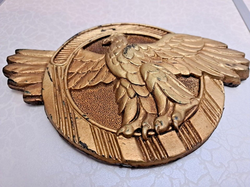 WW2 US Army Military Honorable Discharge Ruptured Duck Wall Art Flag ...