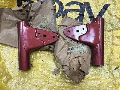 Yamaha RS100 RS125 L/R Cover Front Fork Red NOS 463-23121-00-A9&463 ...