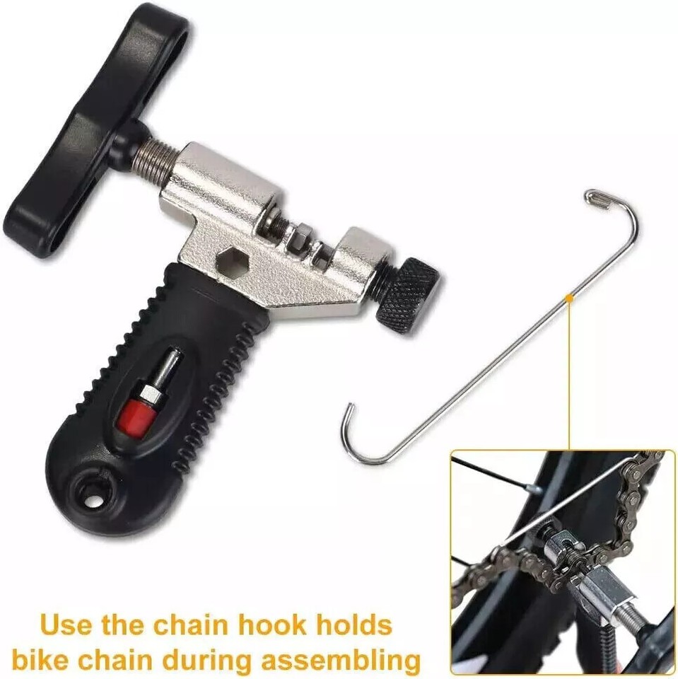 Bike Chain Repair Tool Kit Set, Cycling Bicycle Chain Breaker Splitter ...