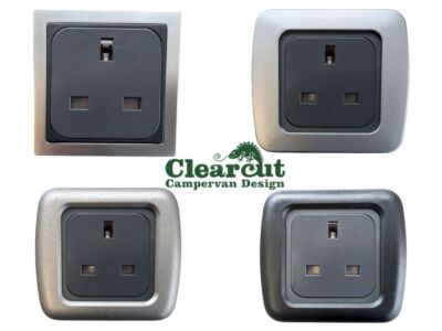 CBE 240v Socket for Campervan/Motorhome, C-line Mains Hook up 3 Pin ...