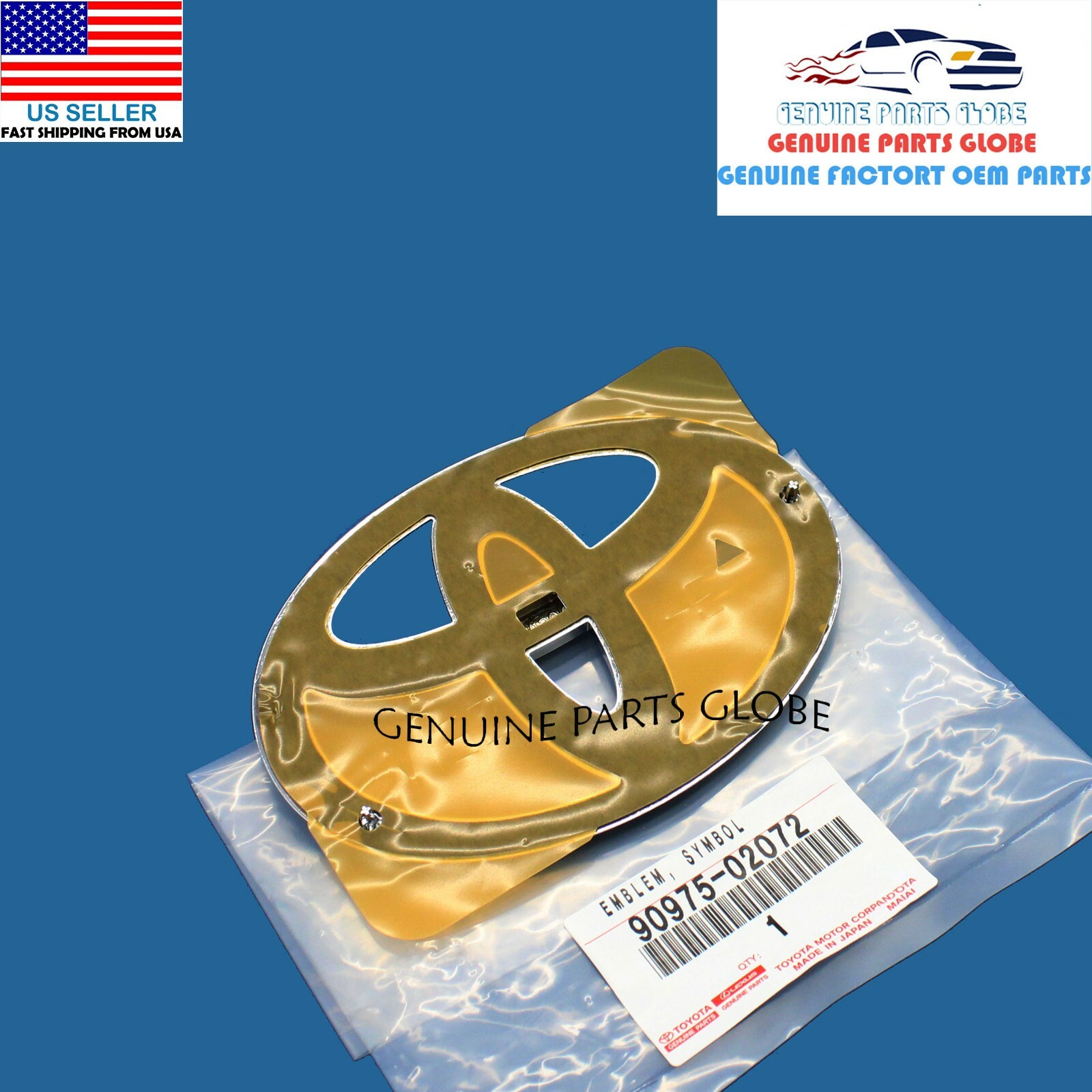 GENUINE OEM TOYOTA 4RUNNER SEQUOIA SIENNA REAR BACK EMBLEM NAMEPLATE ...