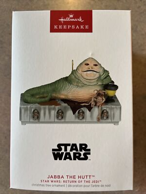 Hallmark 2023 Keepsake Star Wars Jabba the Hutt Christmas Ornament New ...