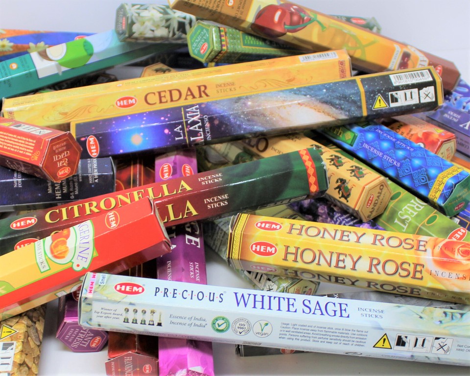 Hem Incense: Pack of 20 Sticks CRAZY SALE - BUY 4 GET 4 FREE! & FREE ...
