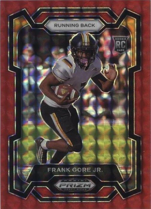 2024 Panini Prizm Draft Picks - Frank Gore Jr. #159 Red Finite Prizm ...