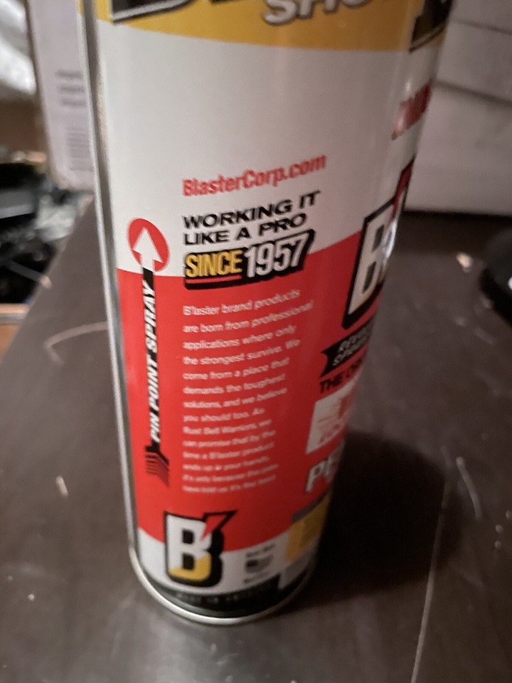 Blaster 26-Pb 18oz Penetrating Lubricant Aerosol Original Nut Bolt ...