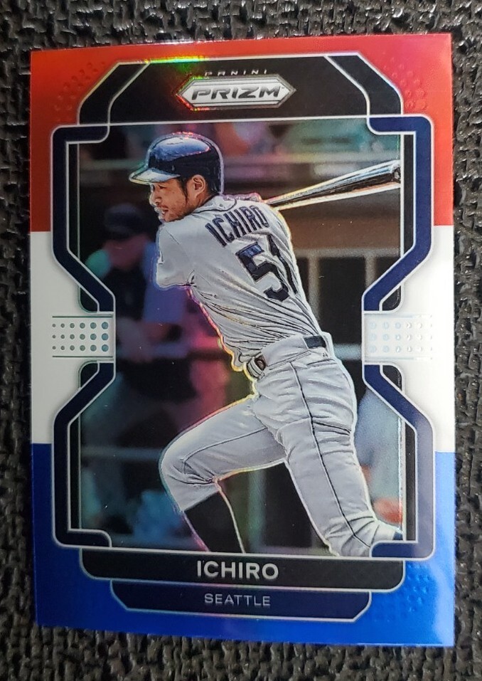 2022 Panini Prizm Red White & Blue Ichiro #247 Card Tier III | eBay