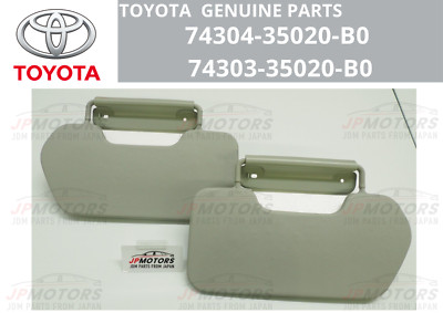 Toyota Genuine FJ Cruiser Side Sun Visor set 74304-35020-B0 74303-35020 ...