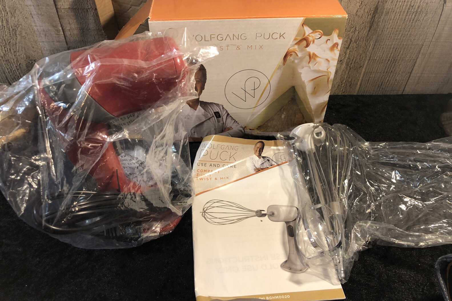 Wolfgang Puck Mixer Twist & Mix Hand Handheld BGHM0020 NEW In Box! | eBay