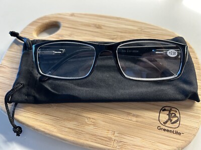 TruVision +2.0 Reading Glasses NEW Men & Women | eBay