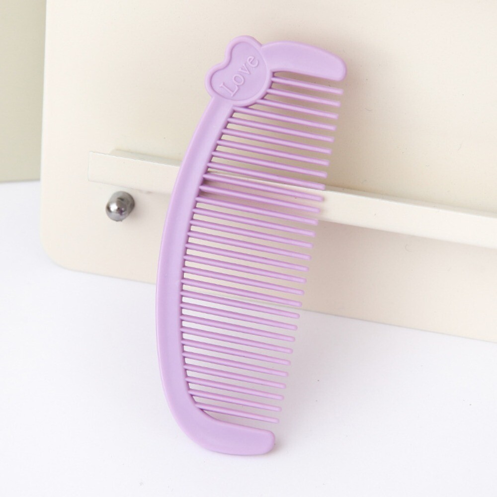 Cartoon Love Cute Student Portable Hair Comb Children Baby Girl Hair ...