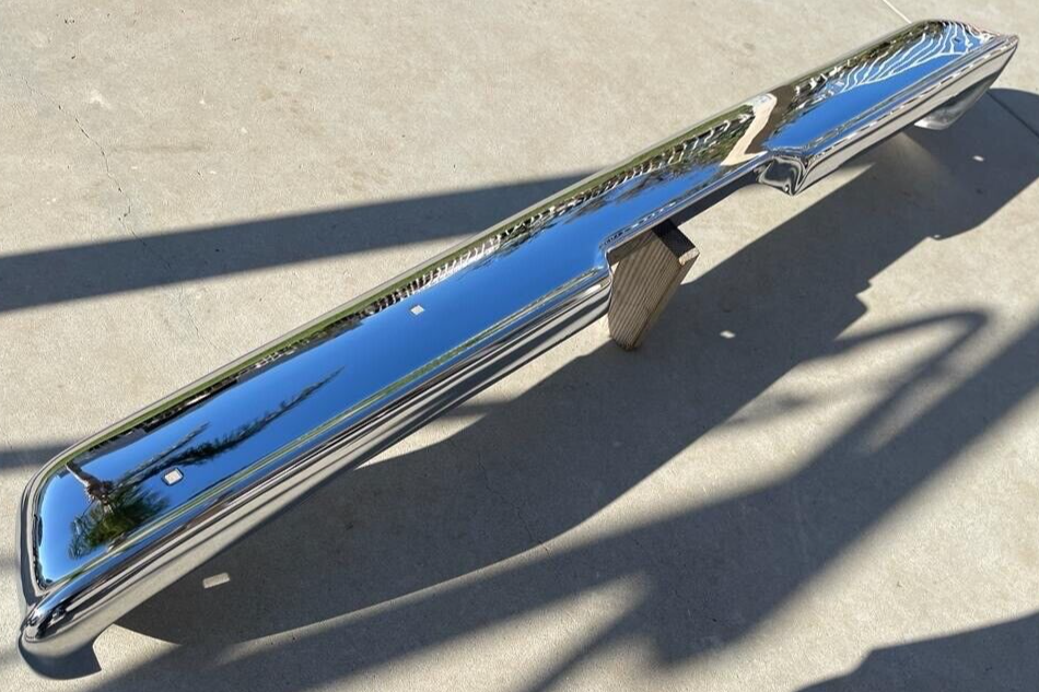 1964-1965 Dodge Coronet Rear Bumper | Triple Plated Chrome | Genuine ...