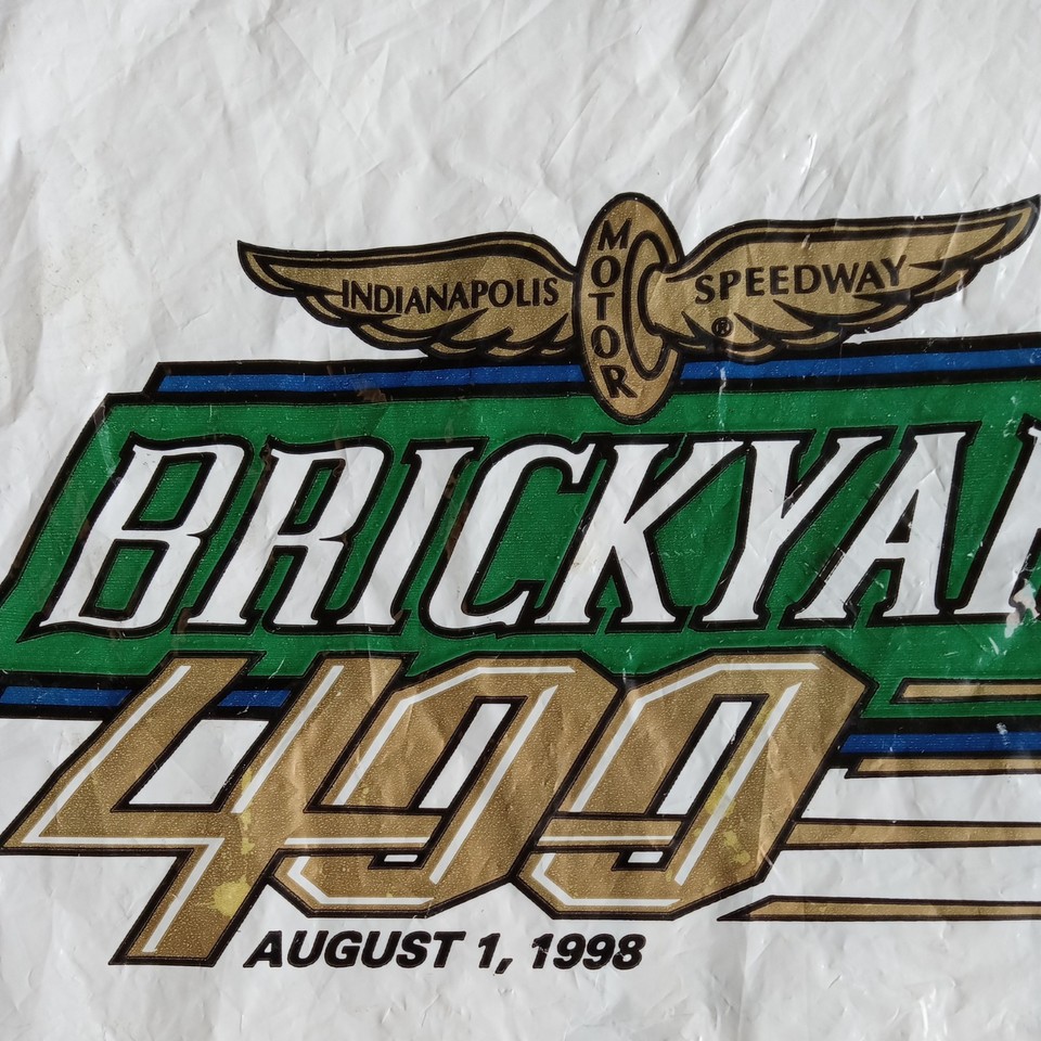 "Brickyard 400" logo, the Indianapolis Motor Speedway logo, datd August ...