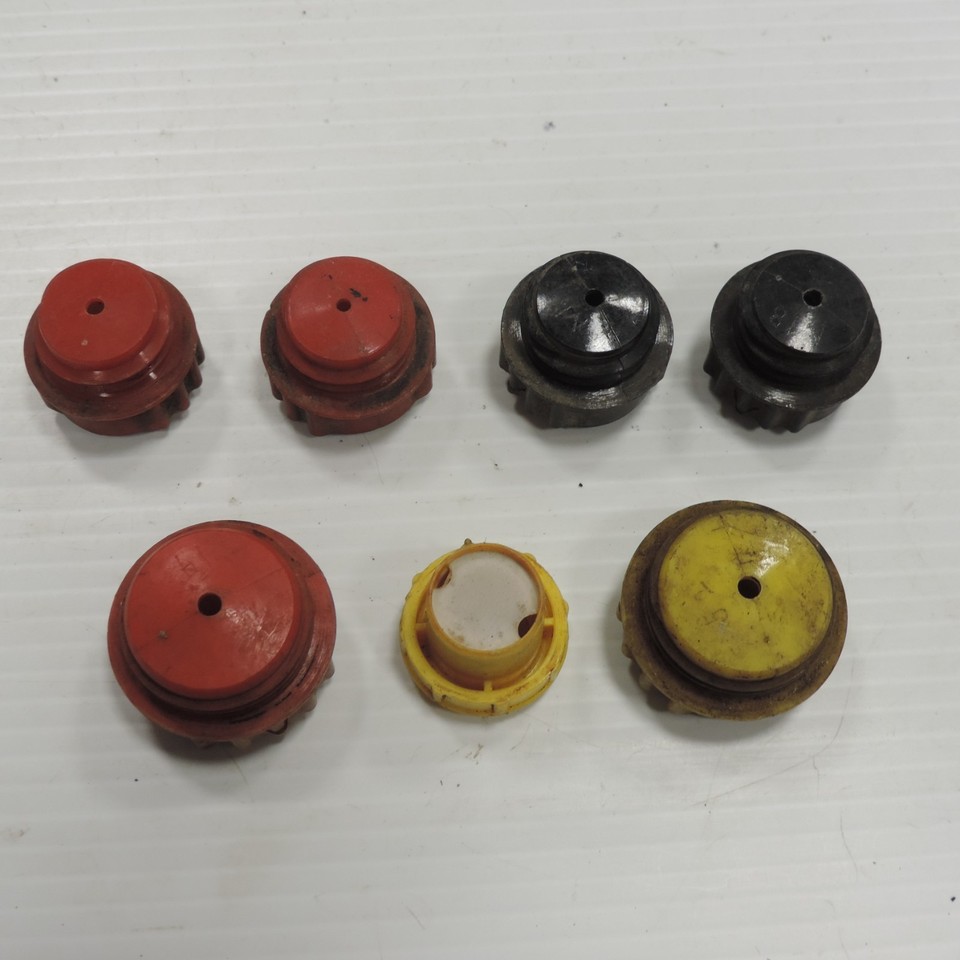 Vintage Delco 6 Volt Battery Caps 1940 1950's Chevrolet GM Buick ...