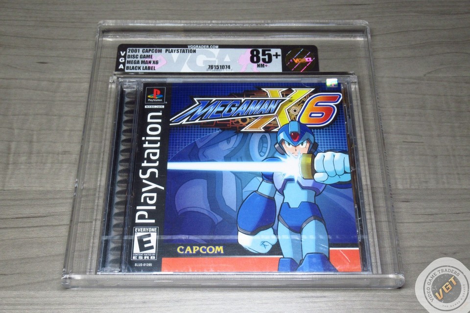 VGA GOLD 85+ NM+ - MegaMan, Mega Man X6 PlayStation 1, PS1 2001 NEW! | eBay