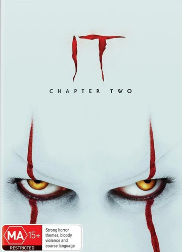 IT CHAPTER TWO DVD 2019 PENNYWISE CLOWN DERRY REGION 4 BRAND NEW ...