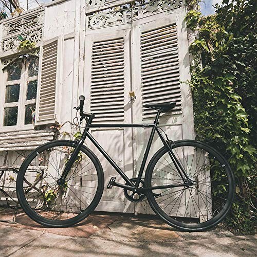Fixed Gear Single Speed Urban Fixie Road Bike, Slate M/52cm ...