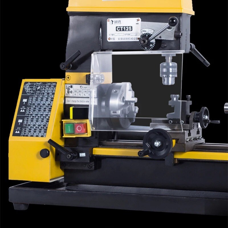 CT125 Mini Lathe Drilling and Milling Machine Mini Lathe Clock Watch ...
