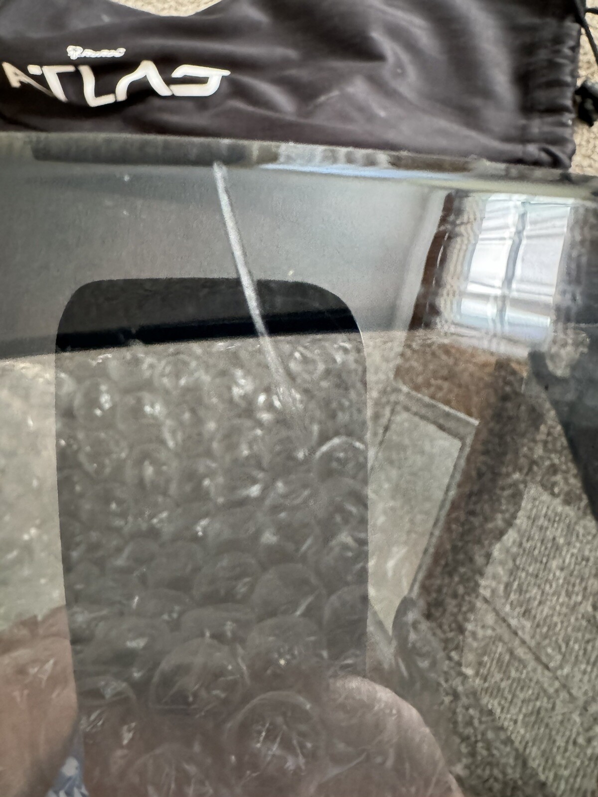 NEW RUROC ** LOT 5** ATLAS VISOR FACE SHIELDS ~ 5 Shields, 2 Sleeves | eBay