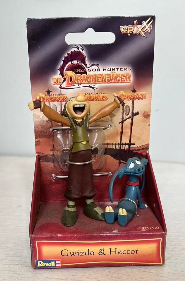 Revell epixx Dragon Hunters die drachenjaeger Gwizdo & Hector 1/18 ...