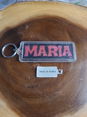MARIA Acrylic Keychain - 90s / 3 Inches Long J101 | eBay