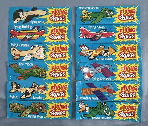 1995 FLYING THINGS - Complete Set of 12 - All Sealed | eBay