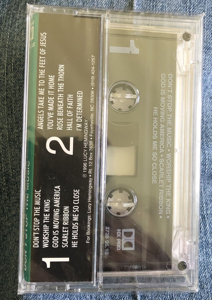 Lucy Hemingway - Dont Stop the Music - Factory Sealed Cassette Southern ...