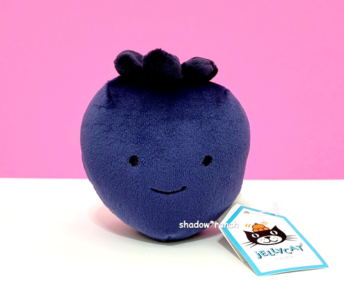 Jellycat FABULOUS FRUIT BLUEBERRY Soft Plush Toy CUTE Stuffed Squishy ...