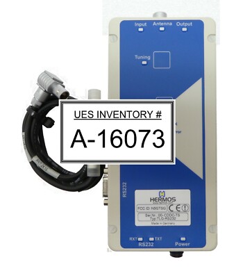 Hermos TLG-I1-AMAT-R1 Transponder Reader with Antenna ANT-2K15 Working ...