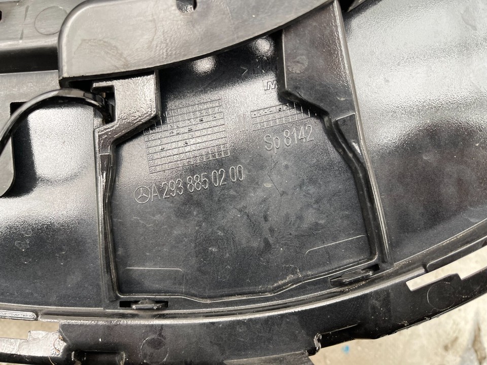 MERCEDES EQC N293 2020-ON FRONT BUMPER GRILL A2938881800 #G3222 | eBay UK