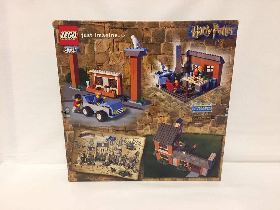 LEGO 4728 Harry Potter Escape From Privet Drive - Vintage 2002 HP Set ...