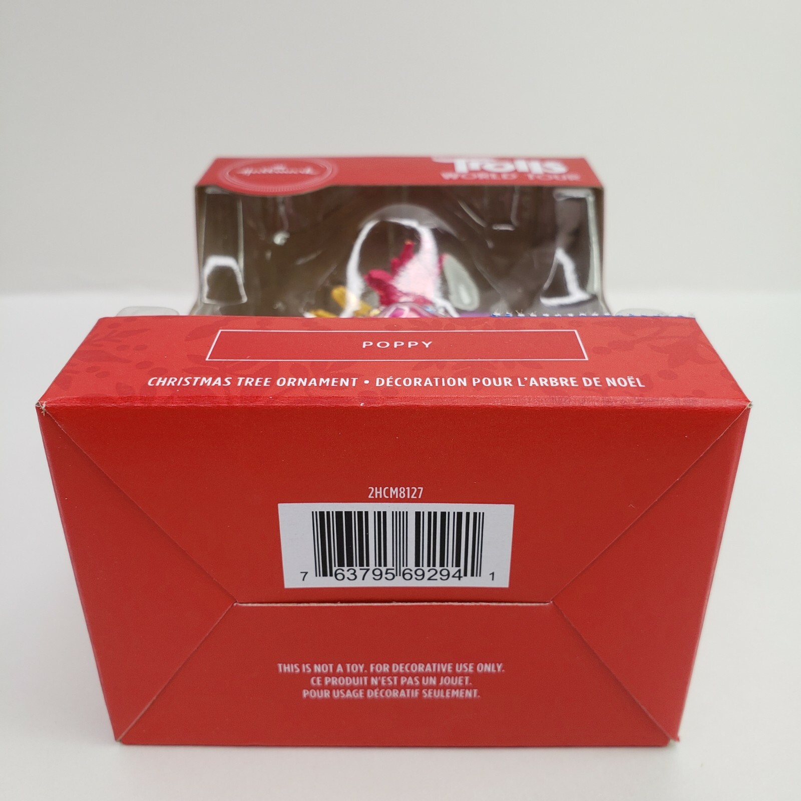 Hallmark Trolls Poppy Christmas Tree Ornament Dream Works World Tour ...