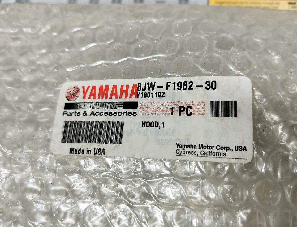 YAMAHA SR10 SIDEWINDER HOOD SIDE PANEL 2014 8JW-F1982-30 | eBay