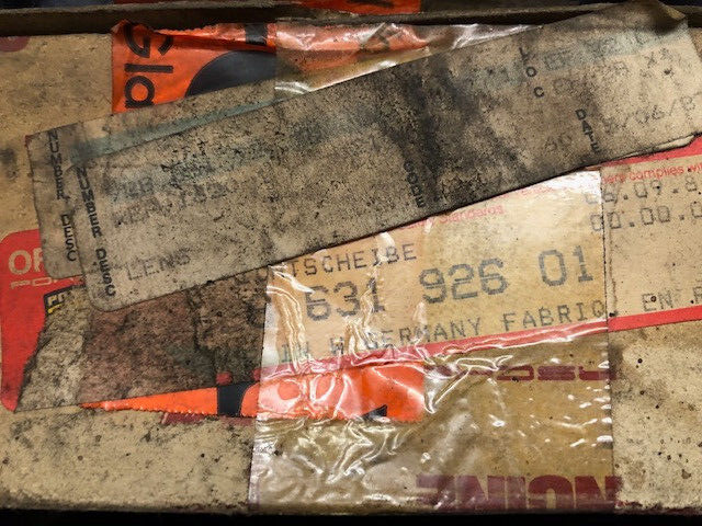 Porsche 928 1978-86 right side lens & directional NOS Porsche parts ...