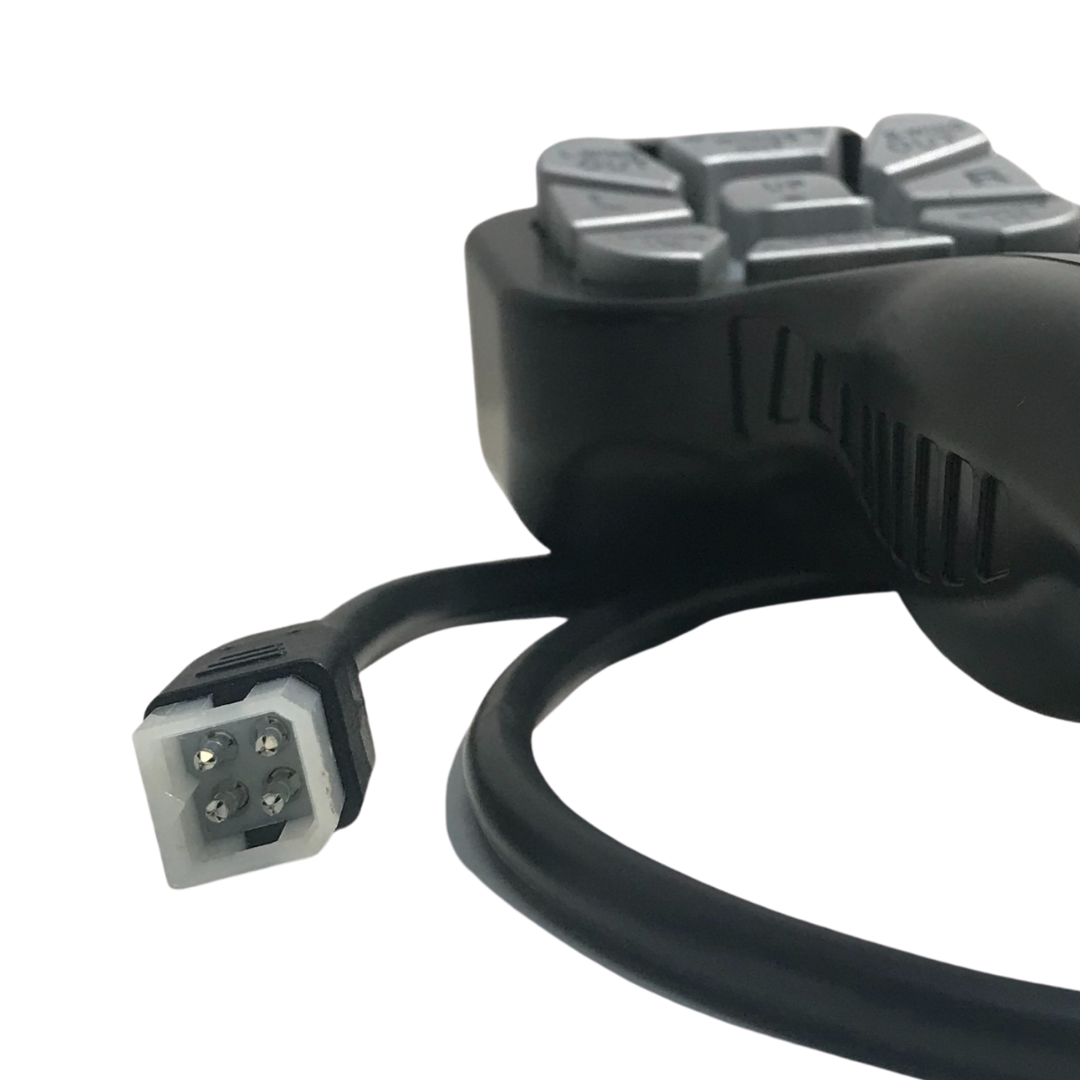 84455V Aftermarket Snowex HDV V Plow Handheld Control 4 Pin White Plug ...