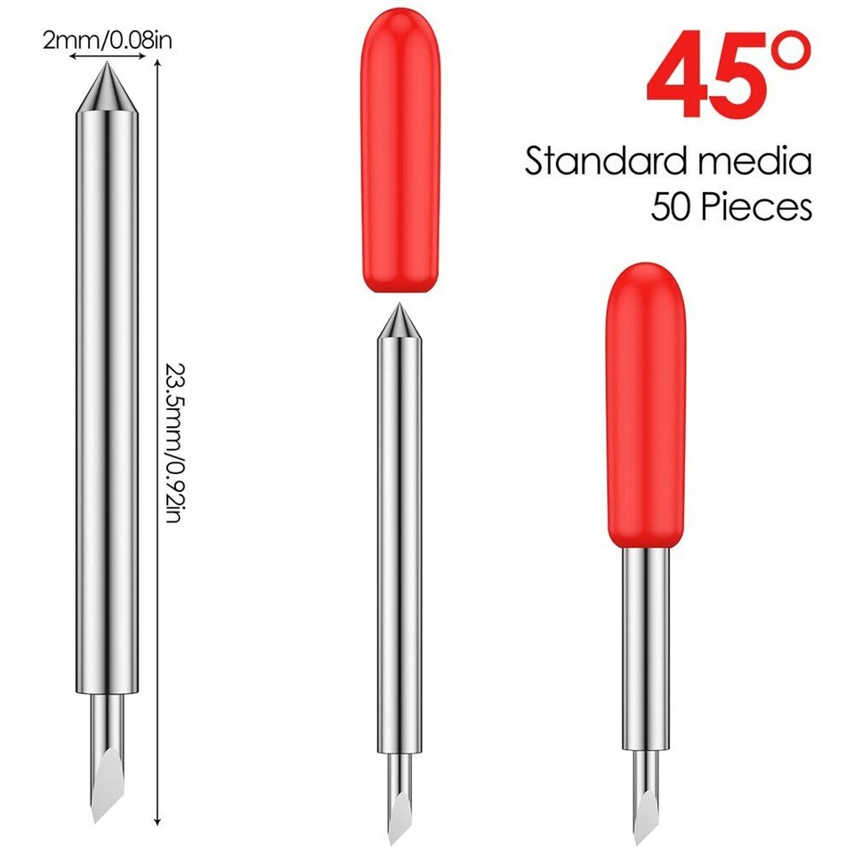 Roland Blades 45° 15PCS for Vinyl Cutting Plotter Cutter Plotter | eBay