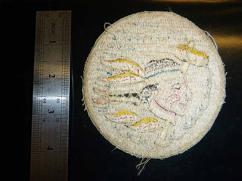 Flight Patch - USAAF - Indian Head - 21st Pursuit Squadron, 352 FG ...