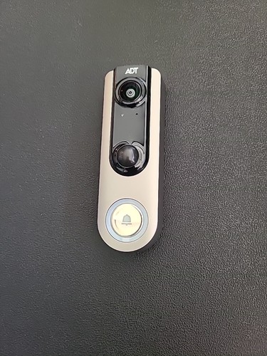 DBC835 ADT Doorbell Camera + Battery, Mounting Kit, Wedge Set | eBay