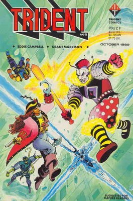 Trident #2 VF; Trident | Grant Morrison Alan Davis - we combine ...