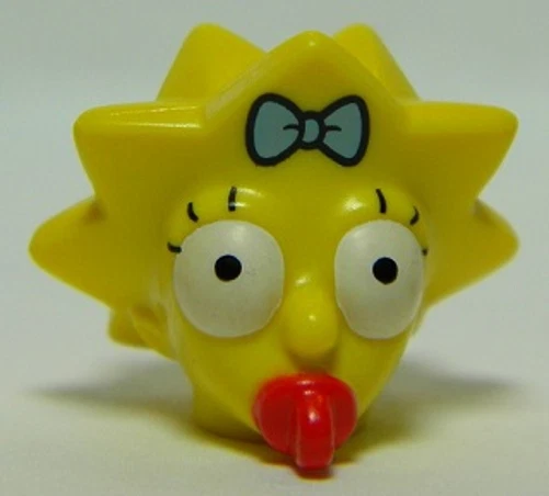 Maggie Simpson Head